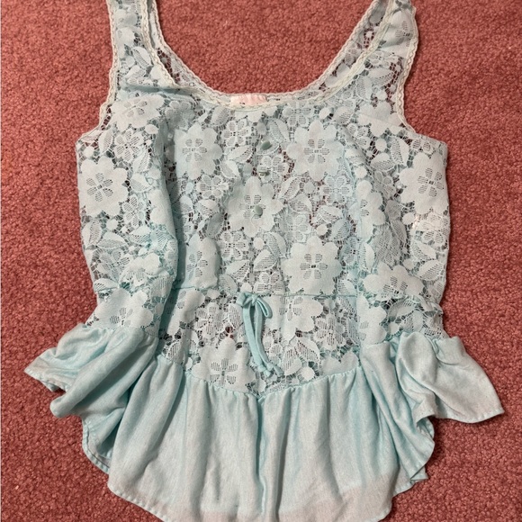 Intimates & Sleepwear | Large Lace Ruffle Vintage Retro Pin Up Lingere ...